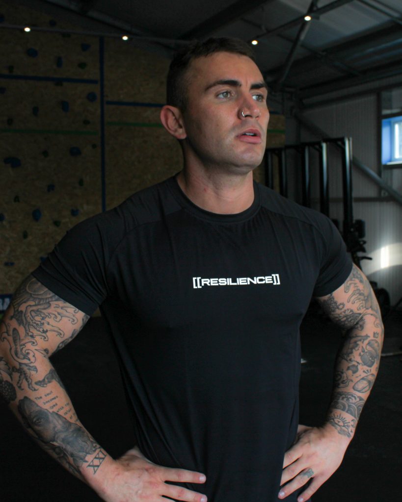 Performance Tee V5 - Resilience (Stealth Black) - Rugby Warfare