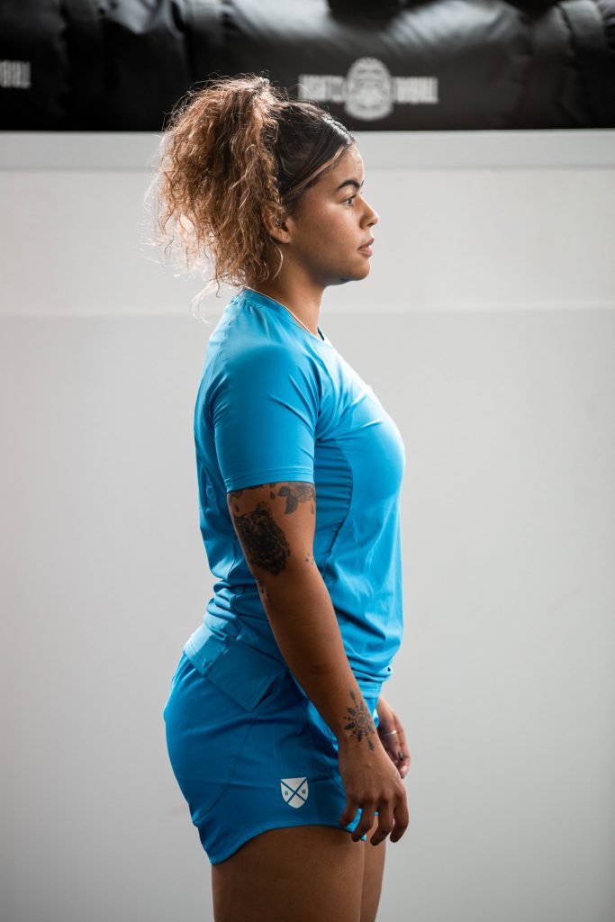 Women's Athena Shorts - Aegean Blue - Rugby Warfare