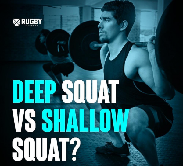 DEEP SQUAT VS SHALLOW SQUAT - Rugby Warfare